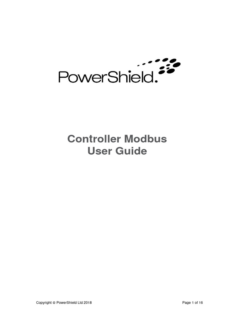 Modbus User Guide | PDF | String (Computer Science) | Computer Engineering
