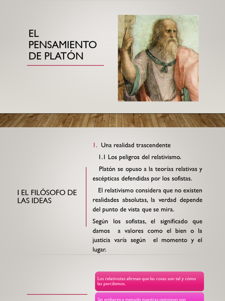 PLATÓN 1 PARTE | PDF | Platón | Conocimiento