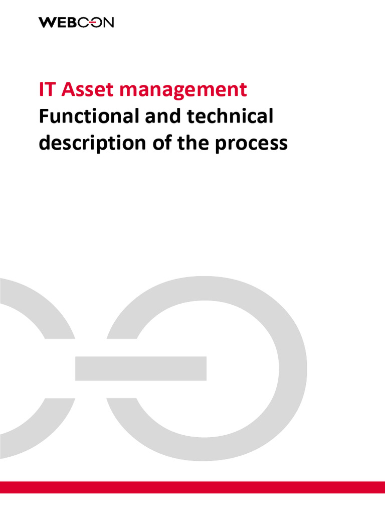 IT Asset Management Process Description | PDF | Workflow | Business ...