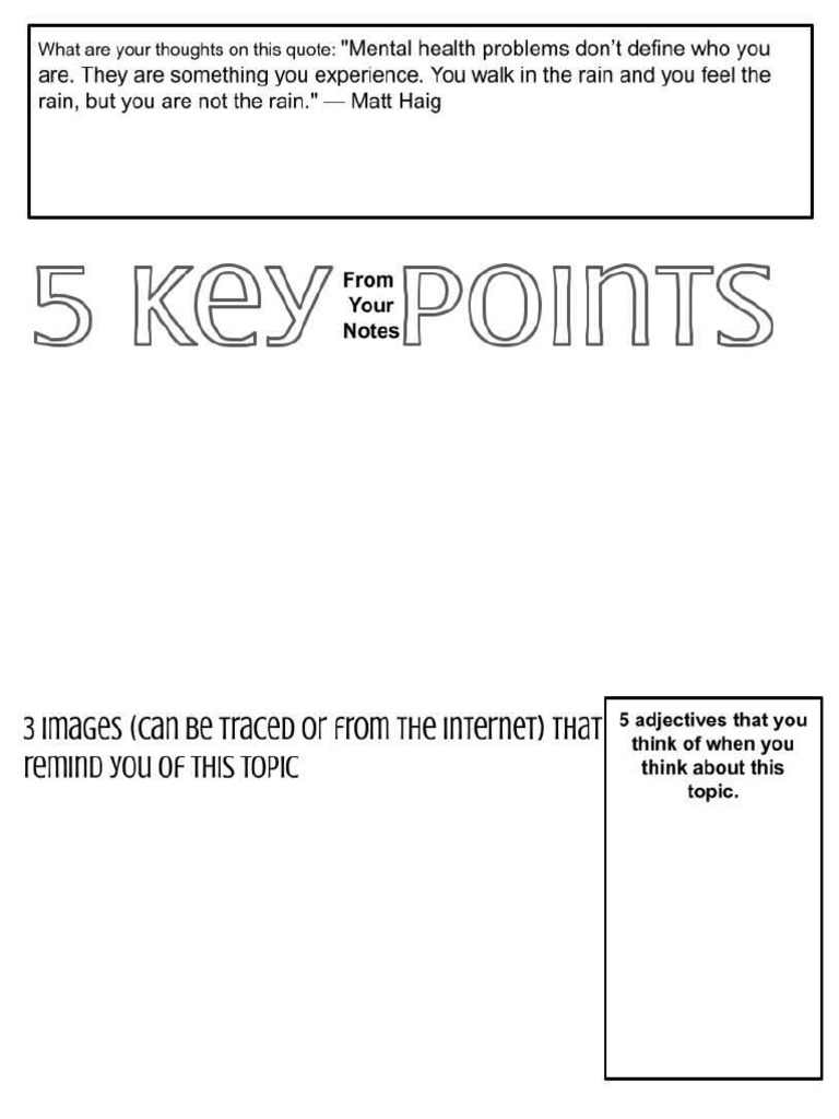 Presten Jordan - Mental Health One Pager | PDF