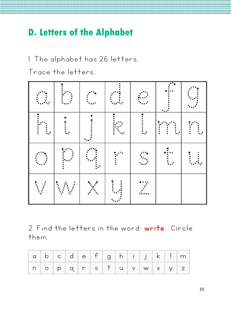 Alphabet Practice Writing Level 1 | PDF | Alphabet | Languages