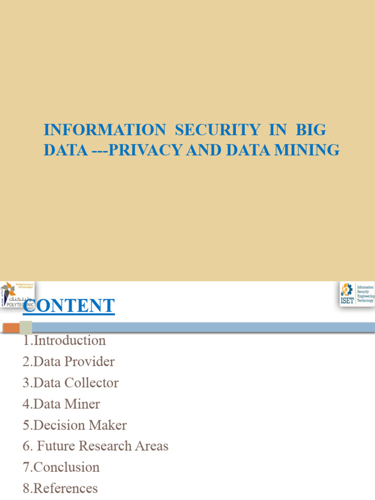 04 - Chapter 3 - Privacy | PDF | Privacy | Big Data