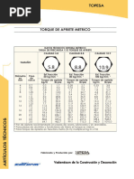 Torque de Pernos | PDF