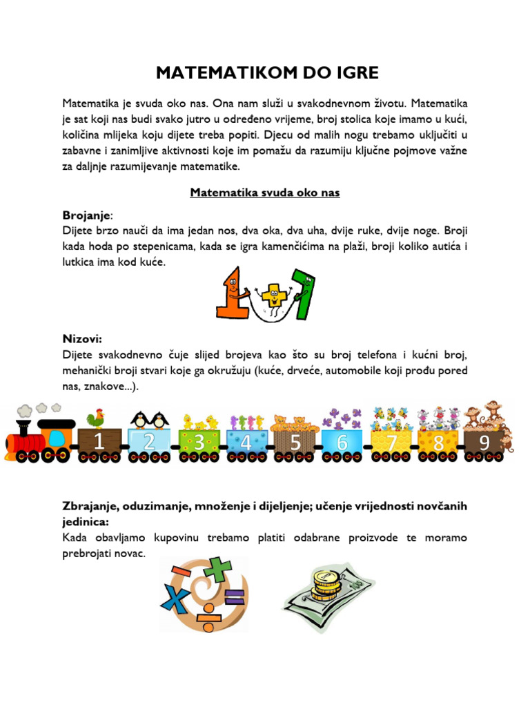Matematikom Do Igre | PDF