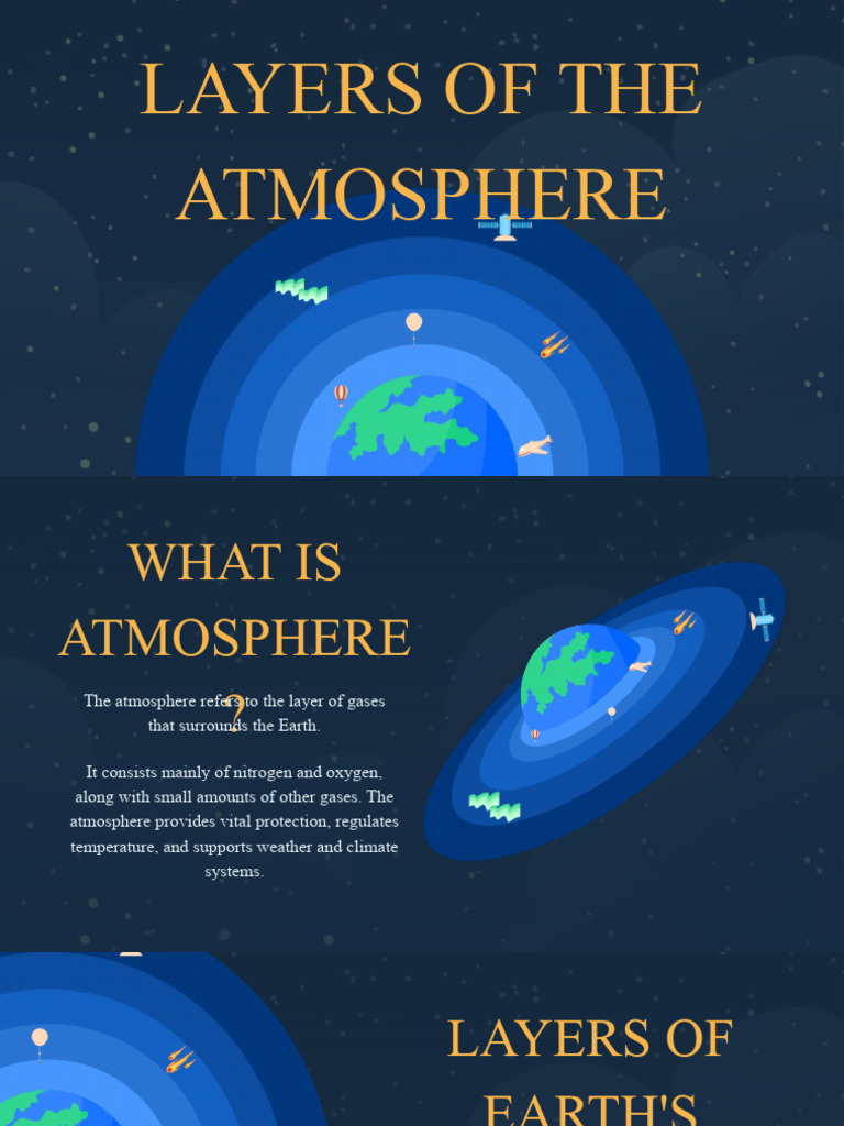 Earth's Atmospheric Layers Explained | PDF | Atmosphere Of Earth ...