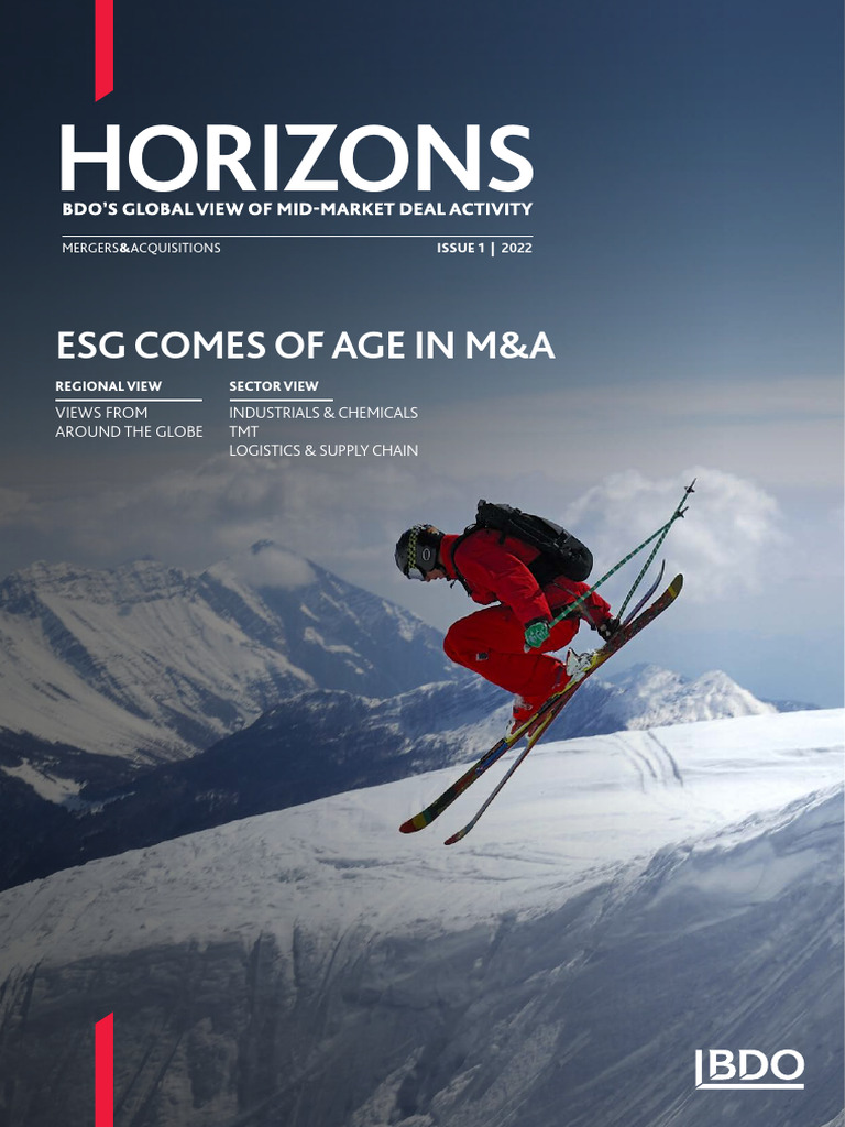 Horizons Q1 2022 - v06 Final | PDF | Mergers And Acquisitions | Risk