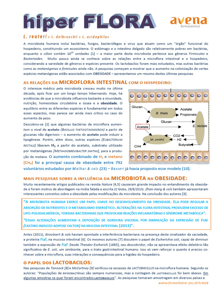 Hiper FLORA | PDF | Sistema imunológico | Organismos