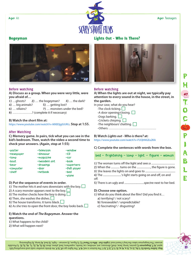 Scary Short Films | PDF