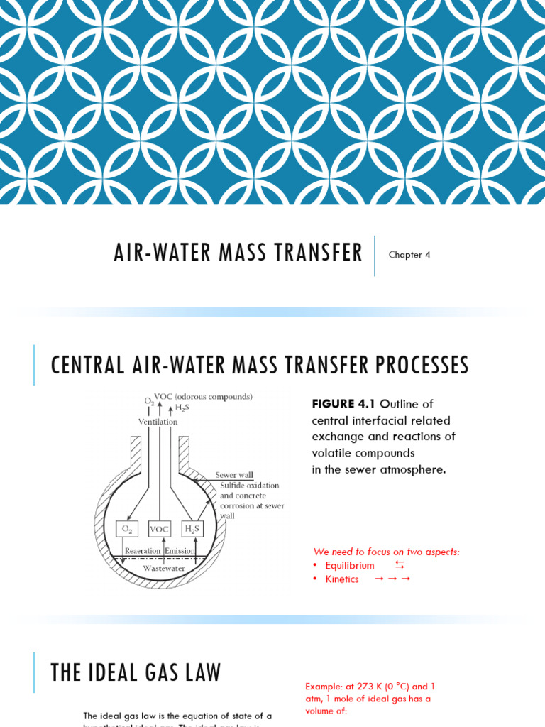 Sewer Processes III | PDF | Gases | Chemical Equilibrium