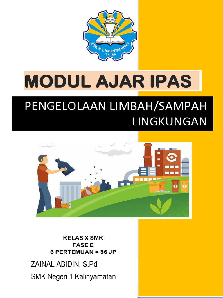 MODUL AJAR Pengolahan Limbah | PDF