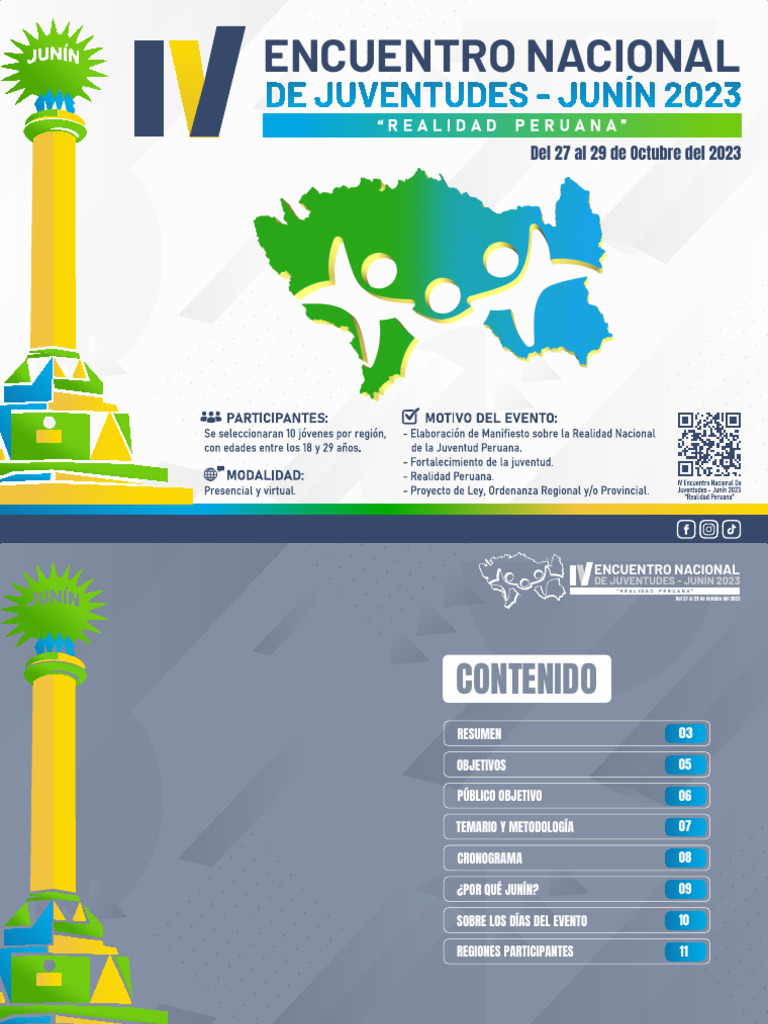 Brochure 4enj Junín 2023 | PDF