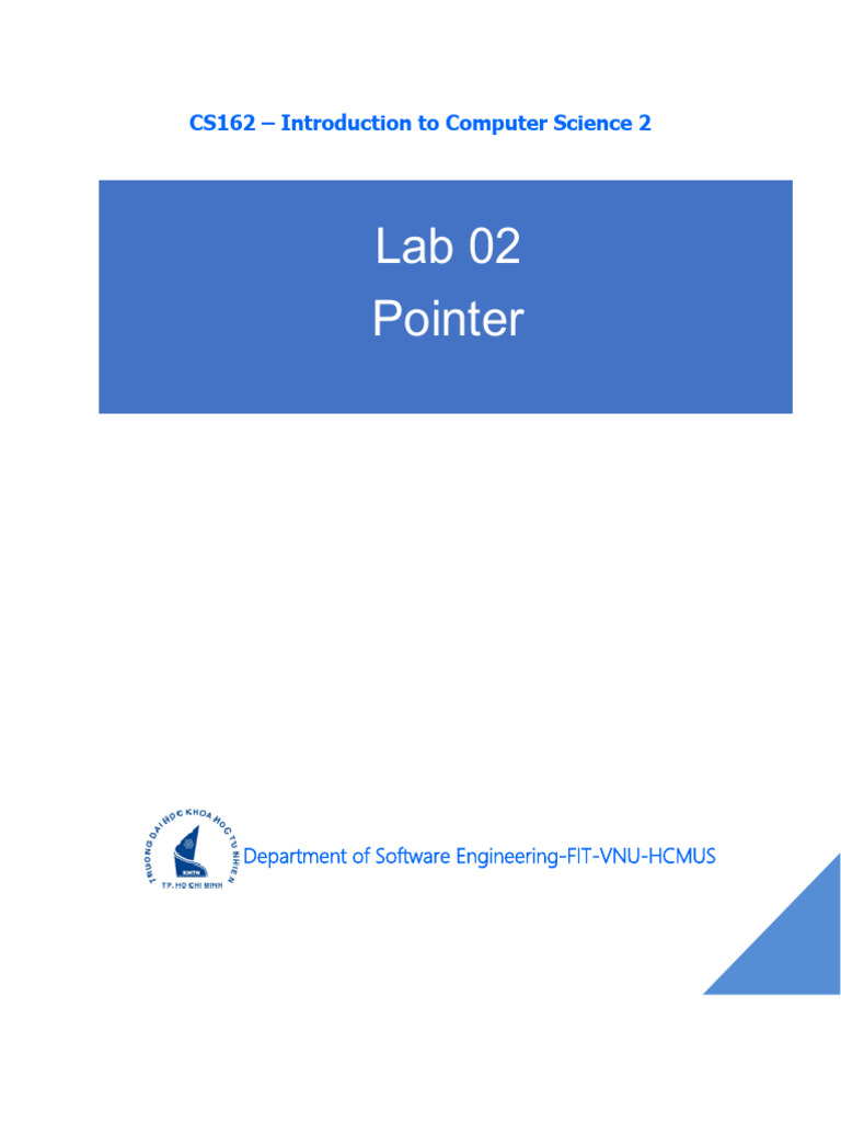 Lab02 Pointer | PDF | Computer Program | Programming