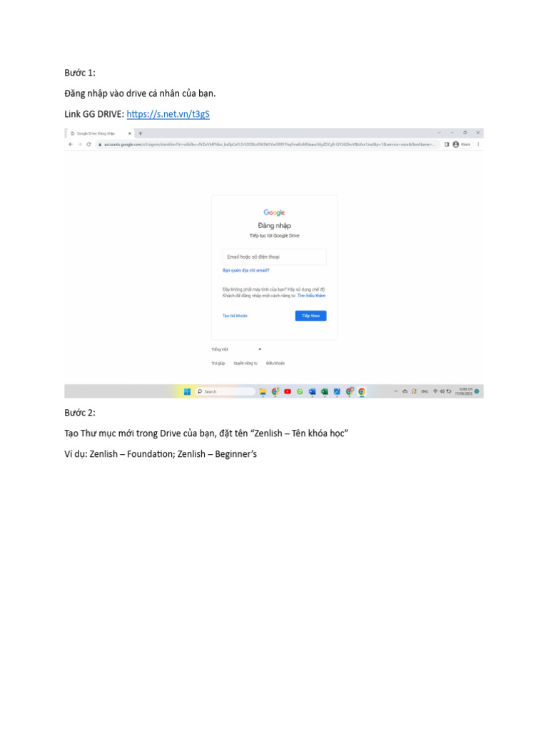 Hướng dẫn nộp BTVN | PDF