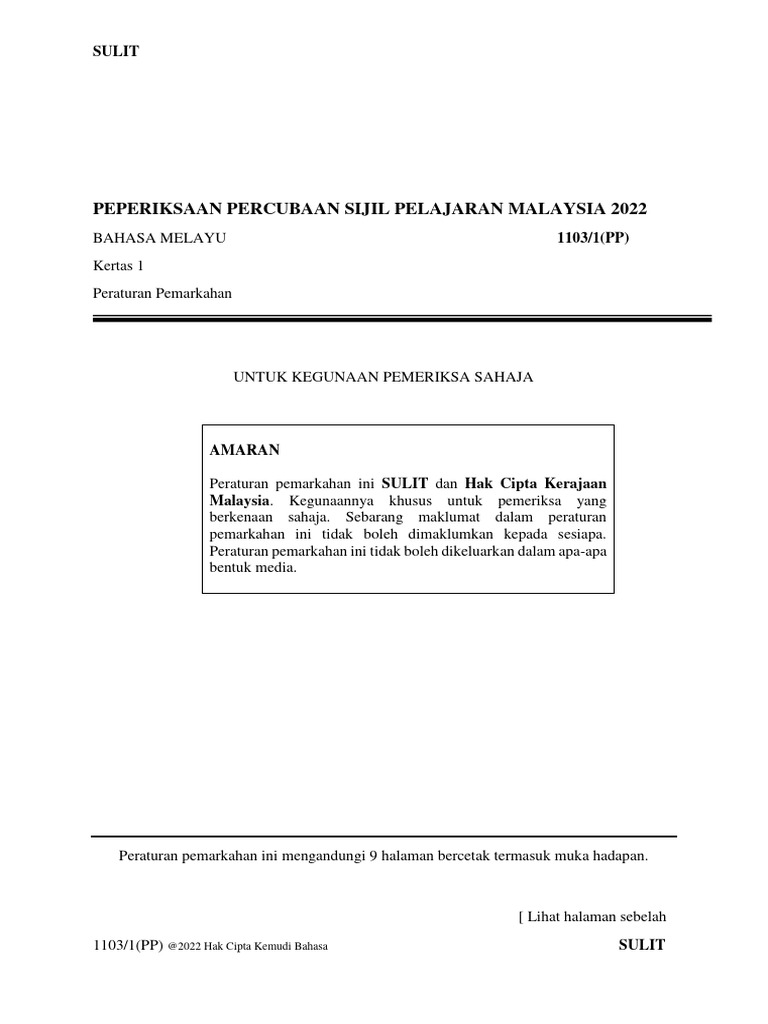 Skema Kl K1 Pdf