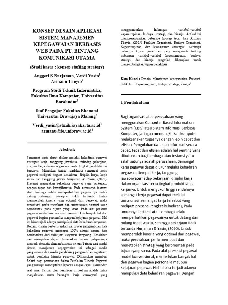 Tugas Bu Dwi Jurnal | PDF | Komputer