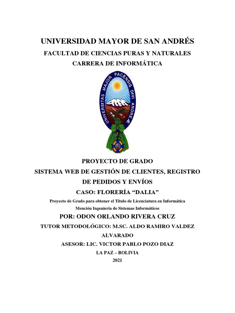 Proyecto Arquitectura de Software UMSA | PDF | Scrum (desarrollo de ...