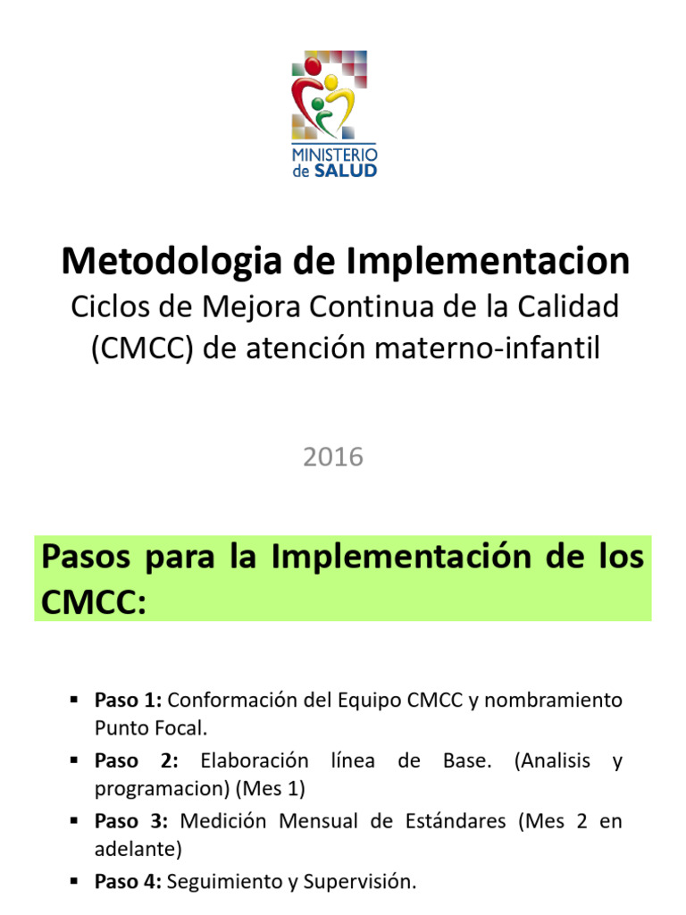 Metodologia CMCC 2016 | PDF | Hospital | Medicina