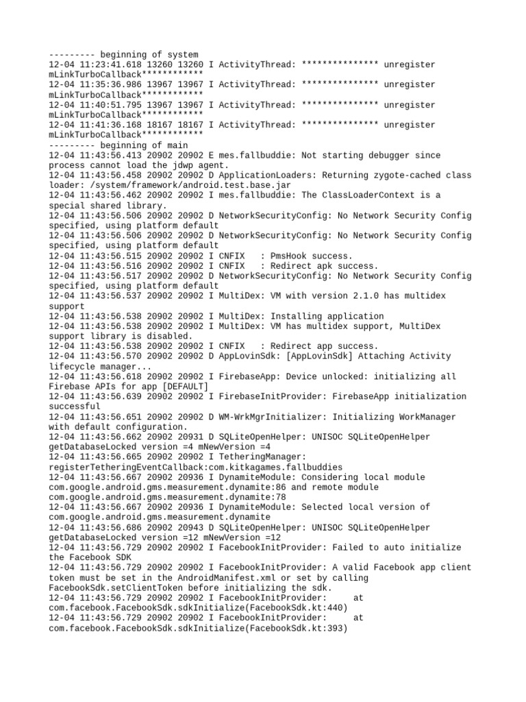 Mod Menu Log - Com - Kitkagames.fallbuddies | PDF | Logging | Java (Programming Language)