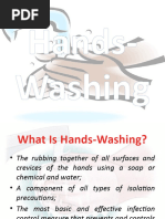 Proper Hand Washing Steps Guide | PDF | Hand Washing | Hand