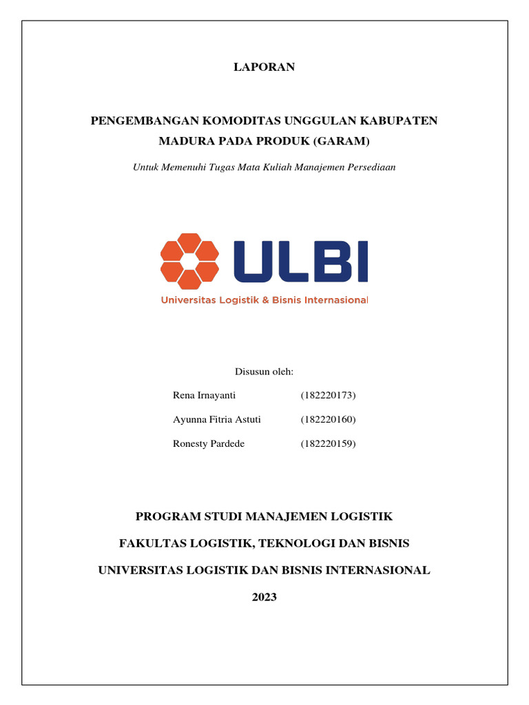 Laporan Revisi | PDF | Bisnis | Teknologi & Rekayasa
