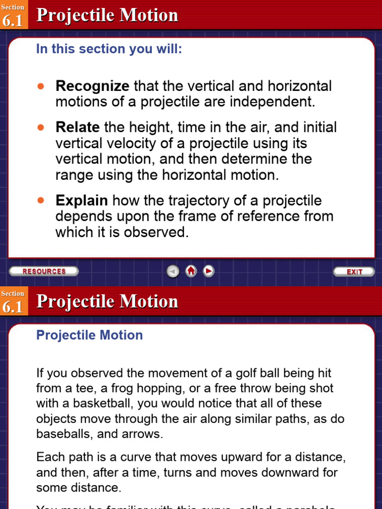 Projectile Motion Practice Problem 1 | PDF | Projectiles | Mechanical Engineering