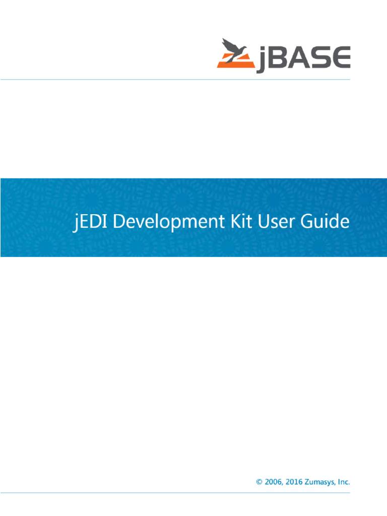 jEDI Development Kit User Guide - Manualzz | PDF