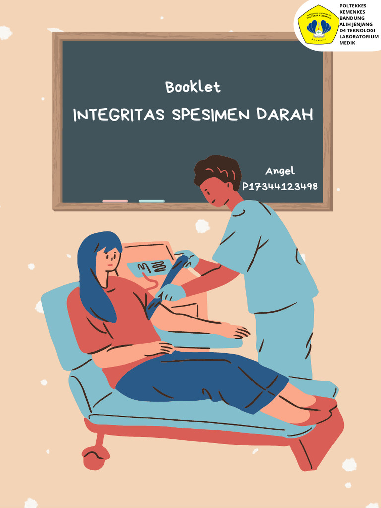 Booklet Integritas Spesimen Darah - Flebotomi Fix | PDF