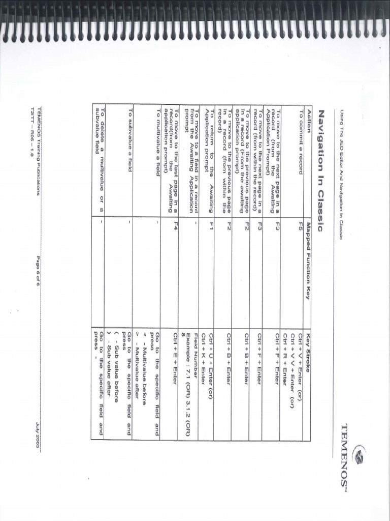 T24 Strokekeys Classic Navigation | PDF