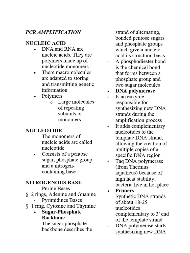 Abby Gen Bio | Download Free PDF | Polymerase Chain Reaction | Dna