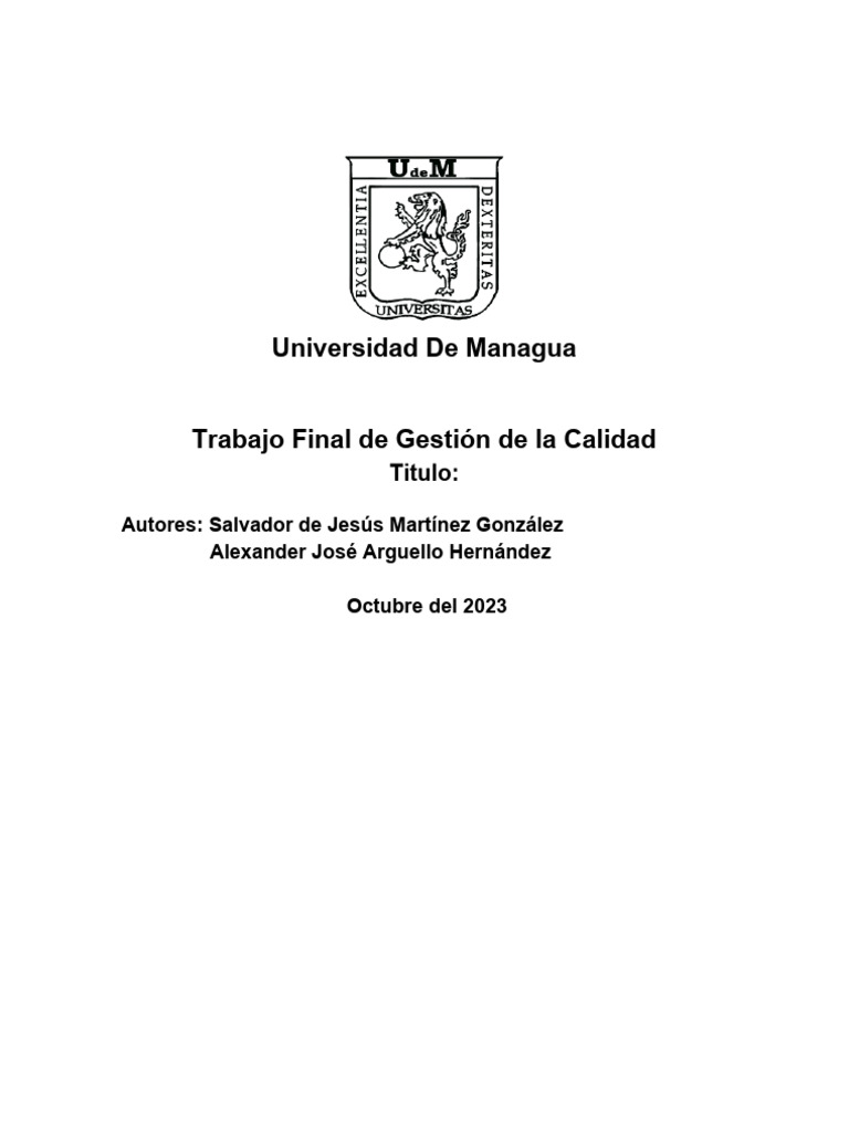 Gestión de Calidad en Cargill | PDF | Calidad (comercial) | Sistema de ...