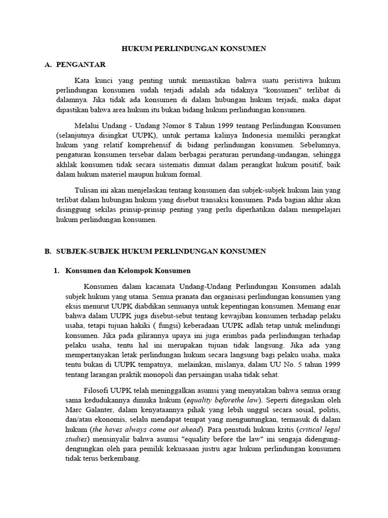 7 Hukum Perlindungan Konsumen Pdf 