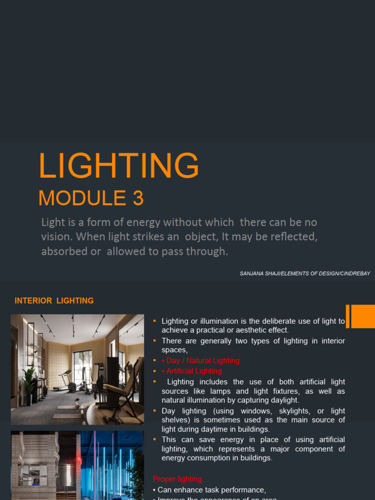 Unit 3 Lighting | PDF | Lighting | Incandescent Light Bulb