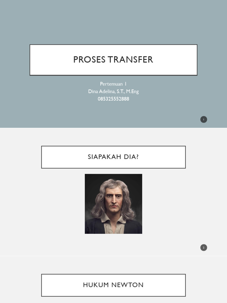 01 - Proses Transfer | PDF