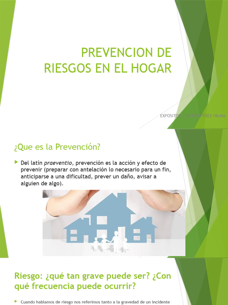 Prevencion de Riesgos en El Hogar | PDF | Estufa de cocina
