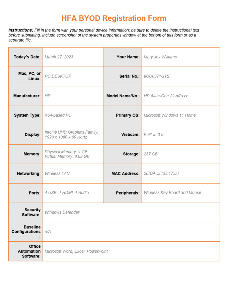 Boyd Registration | PDF
