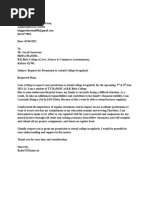 Letter of Deferment | PDF | University