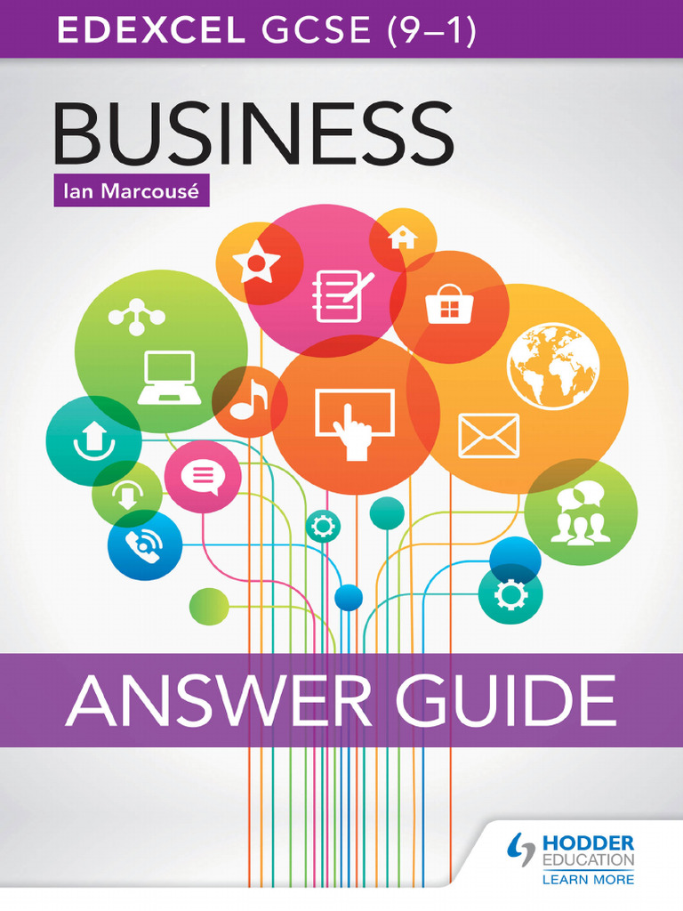 Edexcel GCSE 9 1 Business Answers | PDF | Entrepreneurship | Startup ...