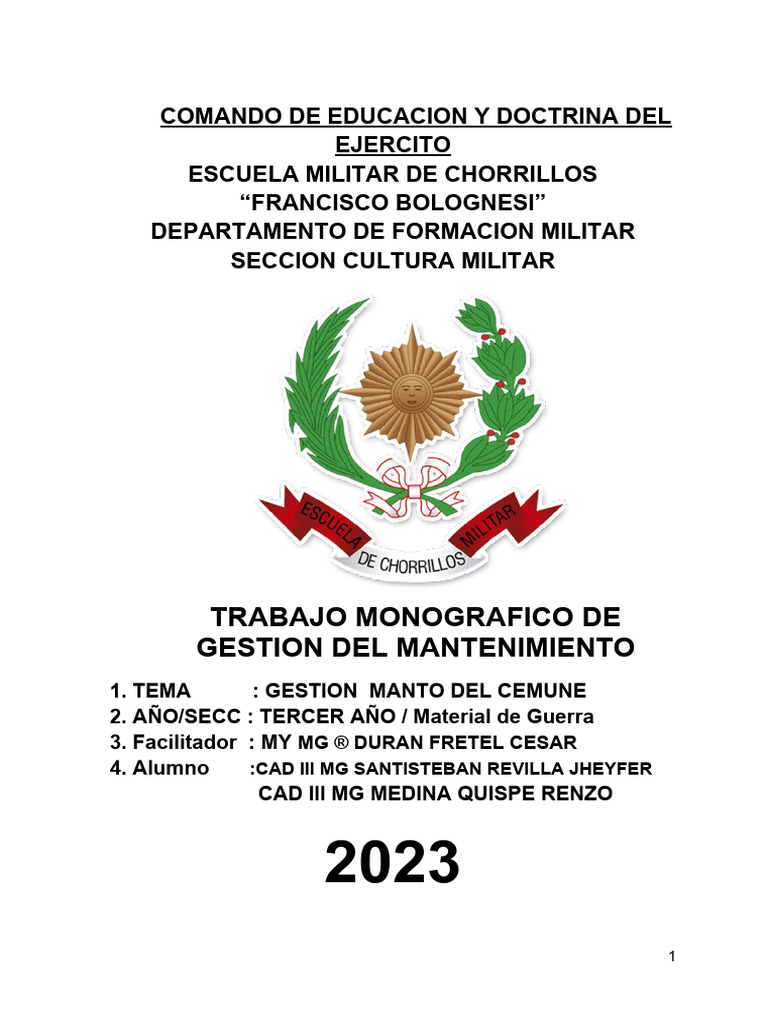 Monografia Cemune | PDF | Pirotécnica