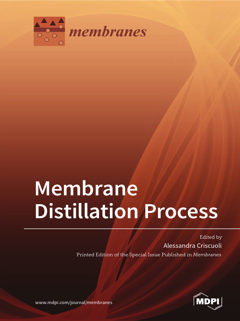 Membrane Distillation Process | PDF | Membrane | Applied And ...