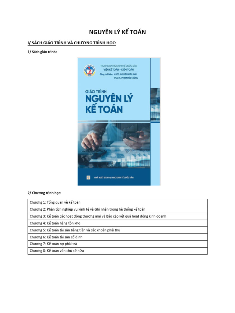 Tóm Tắt NLKT | PDF