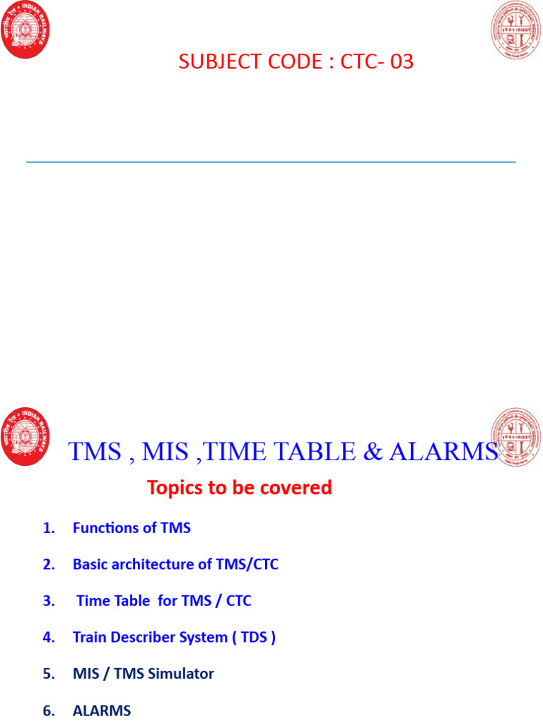 Ctc 03 Pdf Train Computer Network