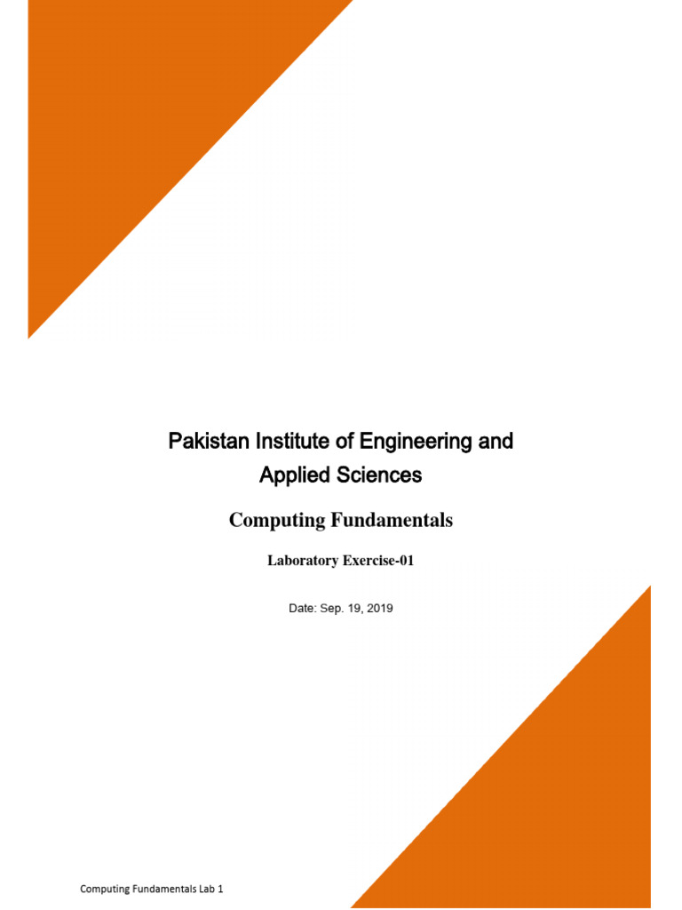 Lab 1 Pdf Integer Computer Science Integrated Development Environment