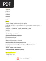 ? IGCSE Biology Chapter 11 Notes | PDF | Respiratory System ...