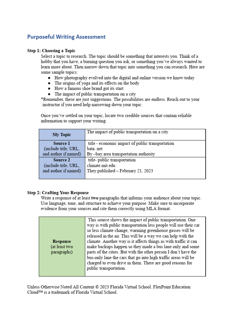 01 03 Purposeful Writing | PDF | Communication | Human Communication