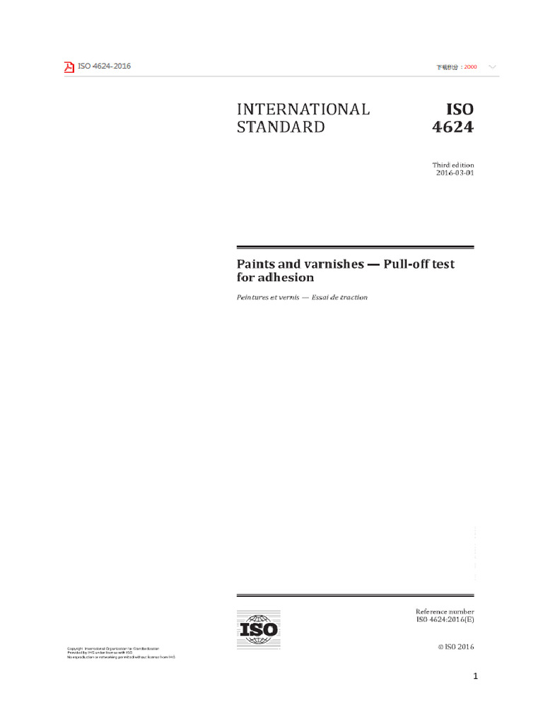 Iso 4624-2016 | PDF