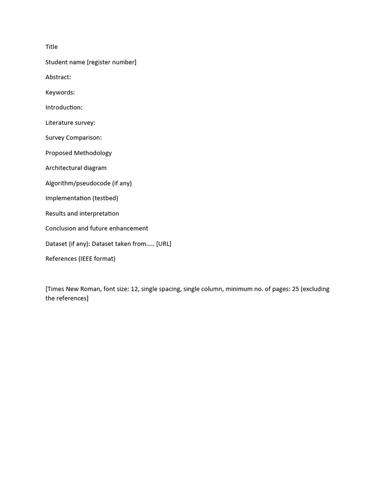 Research Paper Structure Guide | PDF