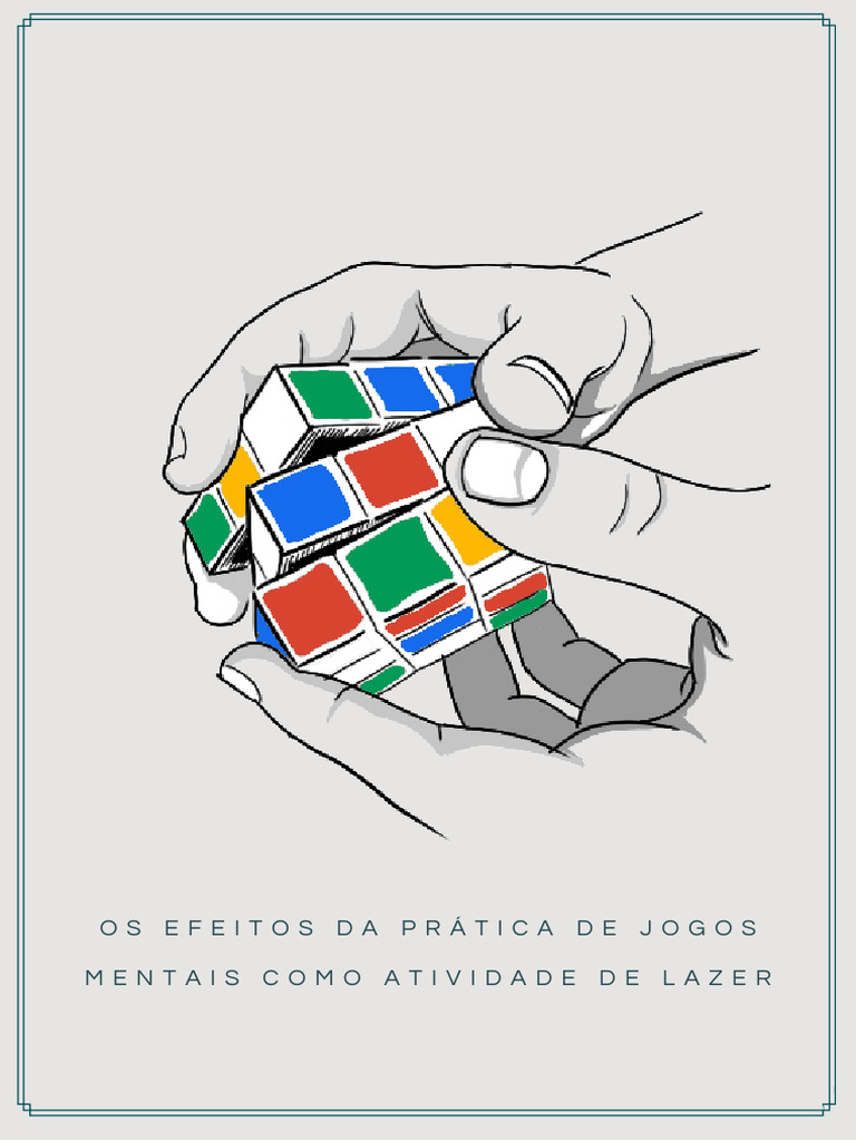 Cartilha Efeitos Da Prática de Jogos Mentais Como Atividades de Lazer 1 | PDF | Cartas de baralho