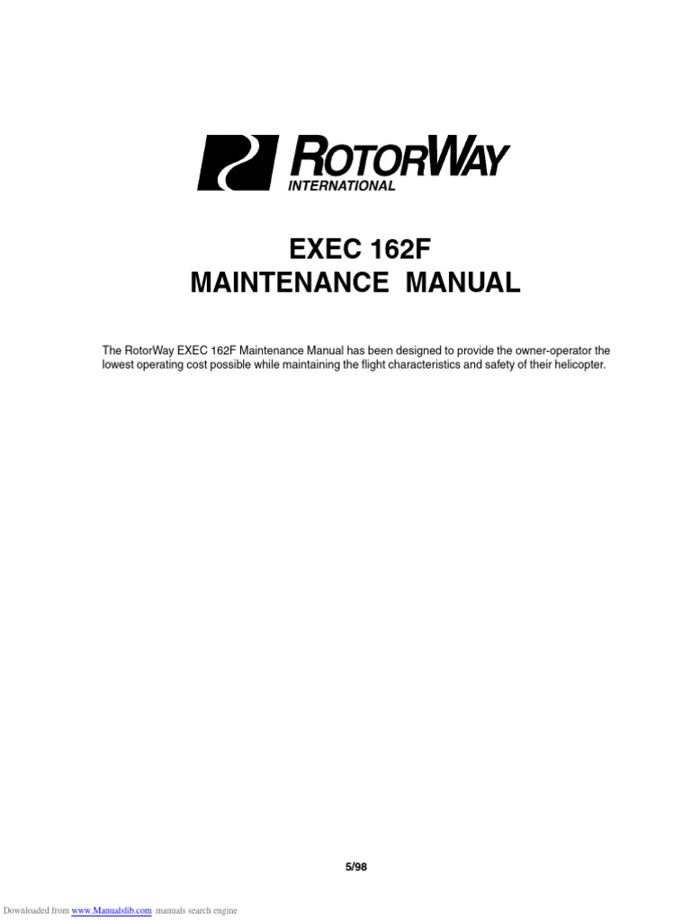 Exec 162f | PDF | Belt (Mechanical) | Helicopter Rotor