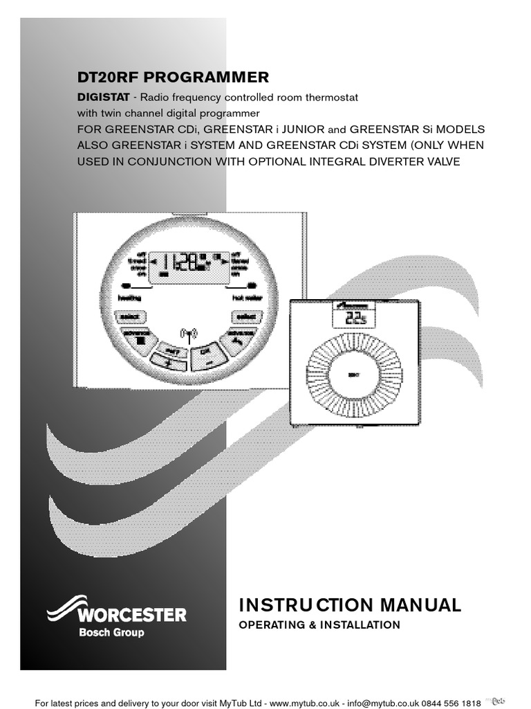 Digistat | PDF | Thermostat | Manufactured Goods