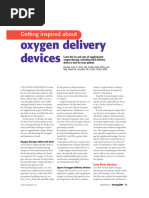Oxygen Delivery Methods ENG PRINT | PDF | Oxygen | Litre